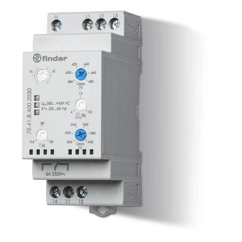 Voltage Monitoring Relay Circuit Diagram