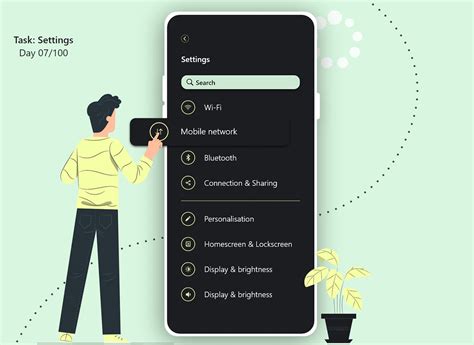 Settings Ui On Behance