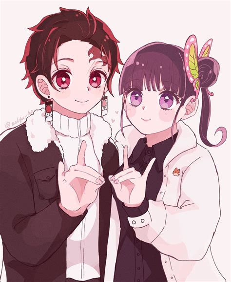 Anime Love Couple Cute Anime Couples Slayer Anime Demon Slayer