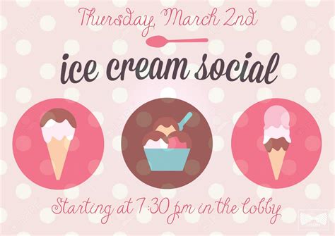 Ice Cream Social Logo