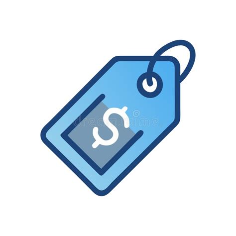 Dynamic Price Tag Icon For Marketing Campaigns Stock Vector