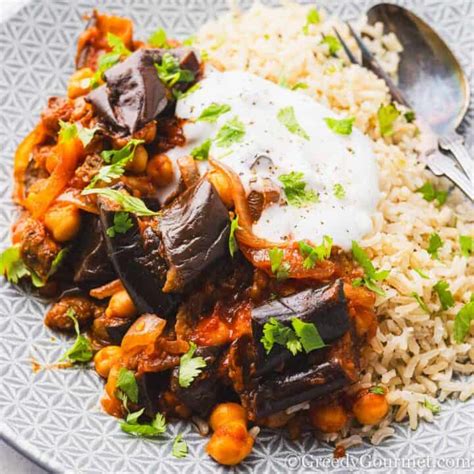 Persian Eggplant Stew Greedy Gourmet