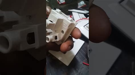 One Switch And Socket Fitting And Connection YouTube