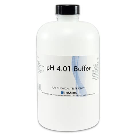 Standardized Ph Buffer Solutions