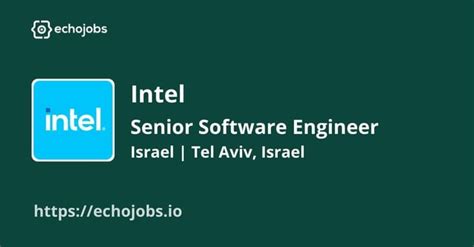 Intel Is Hiring Senior Software Engineer Israel Tel Aviv Israel R Python Aws Go Spark Yarn