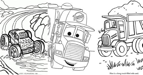 Lightning Mcqueen Monster Truck Coloring Pages 2025