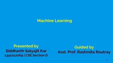 Machine Learning Pdf