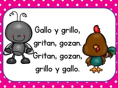 Trabalenguas Infantiles Fáciles Para Niños Orientacion Andujar