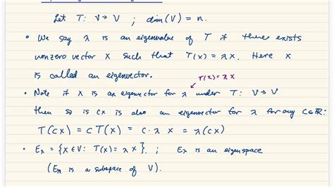 Eigenvalues Introduction Youtube