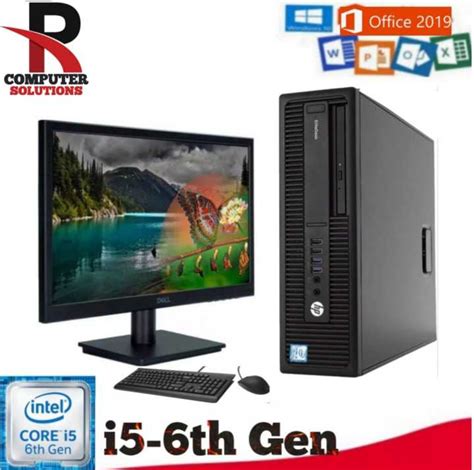 Hp Prodesk Sff Pc Full Set Intel Core I Th Gen Ghz Refurbished Lazada