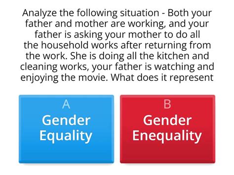 Gender Equality Quiz