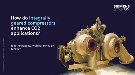 Jayadeep Divakaran On Linkedin Webinar Integrally Geared Compressors For Co2 Applications