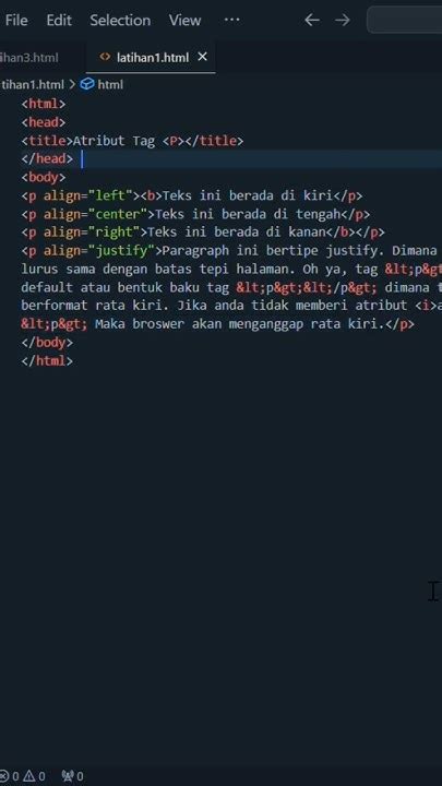 Part 1 Review Html Coding Pemula Codingjourney Study Programming