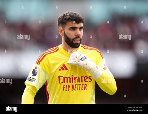 Arsenal Goalkeeper David Raya During The Premier League Match At