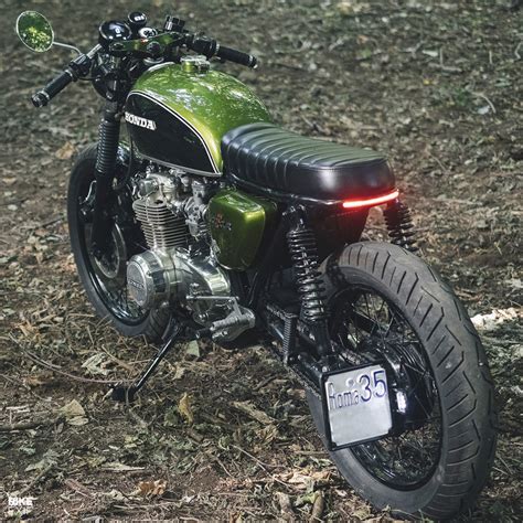 Not Too Late A Brat Style Honda Cb500 Four Bike Exif