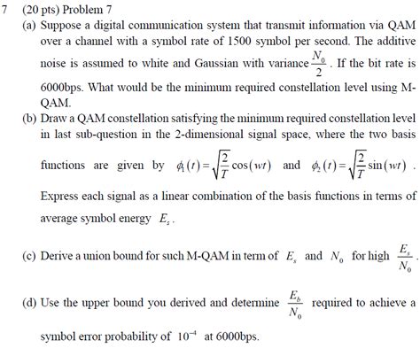Solved Pts Problem A Suppose A Digital Chegg