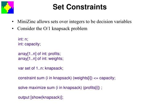 Ppt Modelling Constrained Optimization Problems Powerpoint