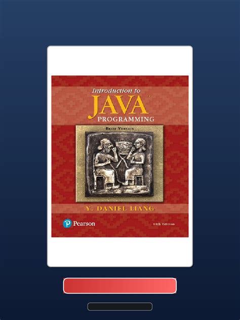 Full Chapter Of Introduction To Java Programming Brief Version 11th