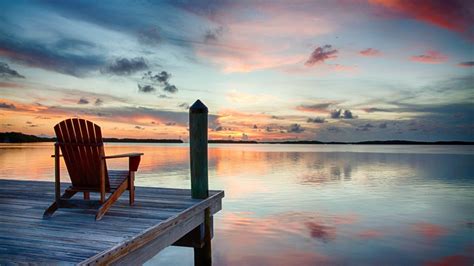 Lake Sunset Wallpapers Top Free Lake Sunset Backgrounds Wallpaperaccess