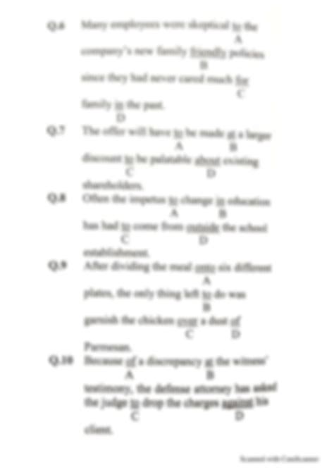 SOLUTION English Prepositions Practice Quiz Studypool