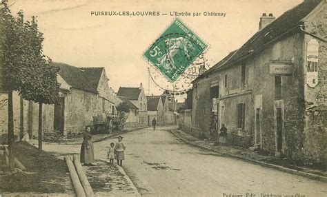95 Puiseux Les Louvres Ou Puiseux En France Lentrée Du Village Par