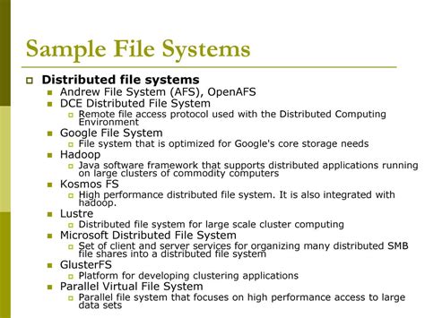 Distributed File Systems - ppt download