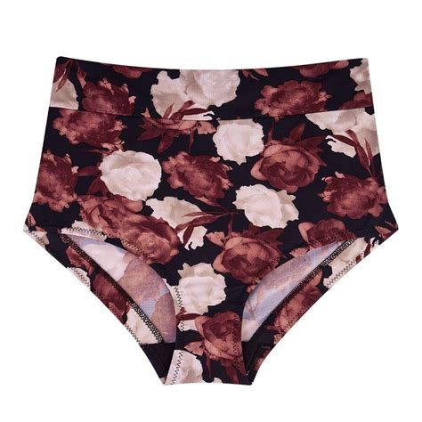 Pantaleta Ilusión Talla Eg Estampado Peonias Multicolor Walmart