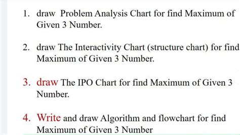 Answered Draw Problem Analysis Chart For Find Bartleby