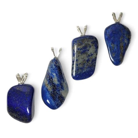 Lapis B V Bail Pendant Craftstones