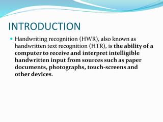 Handwritten Digit And Symbol Recognition Using CNN Pptx