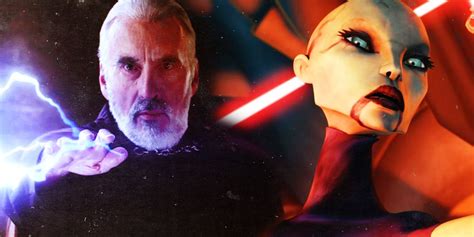 Star Wars Count Dooku Never Wanted Asajj Ventress As A Sith