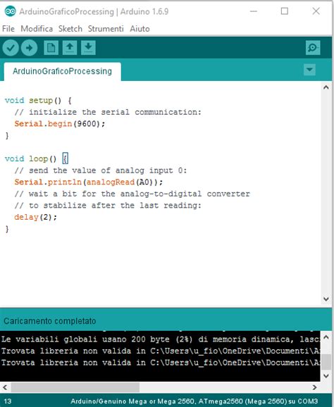 22 Arduino Grafico Con Processing Progetti Arduino