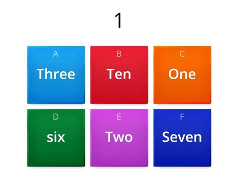 Spelling Number Quiz