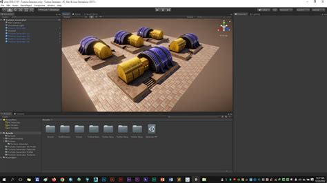 Turbine Generator 3d Render Digital Art By Apuart