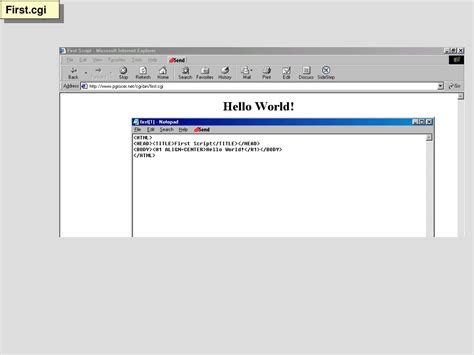 Ppt Introduction To Cgiperl Powerpoint Presentation Free Download Id9348730