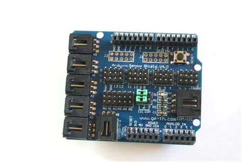 Sensor Shield V40 Compatible Con Arduino Tresd Print Tech