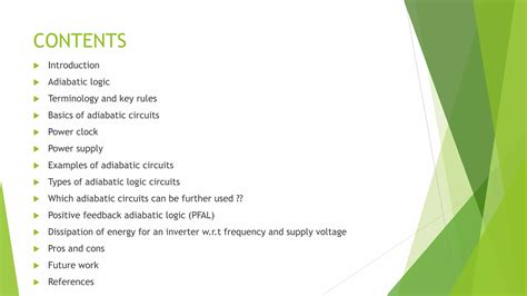 Adiabatic Logic Or Clock Powered Logic Pptx