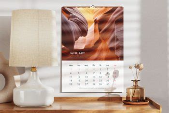 Tear Off Wall Calendar Mockup Mockups Design