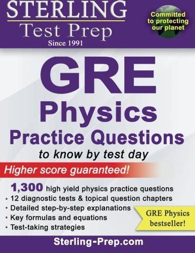 Sterling Test Prep GRE Physics Practice Questions By Sterling Test Prep Goodreads