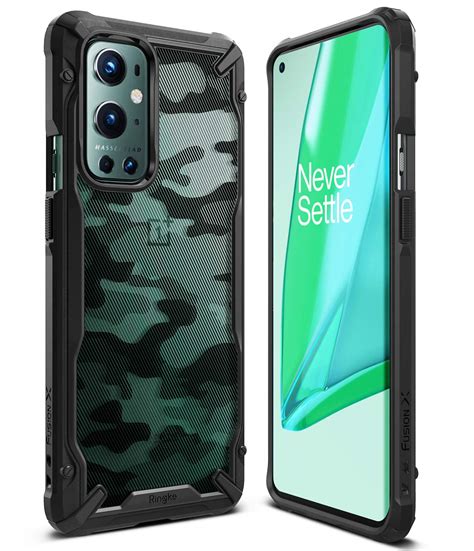 Oneplus 9 Pro Back Cover Case Fusion X Camo Black