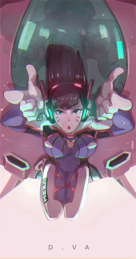 Reroi D Va Overwatch Meka Overwatch Overwatch Overwatch 1 Bad Id Bad Pixiv Id Highres