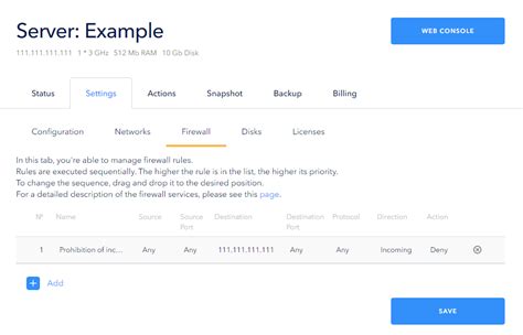 How To Configure A Server Firewall Via Control Panel No Extra Cost