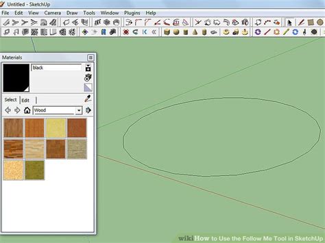 How To Use The Follow Me Tool In SketchUp Steps With Pictures