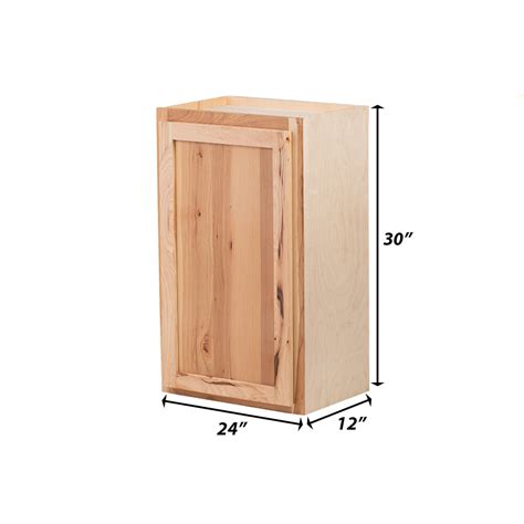 Backwoods Cabinetry Rta Ready To Assemble W2430 Rustic Hickory Cle