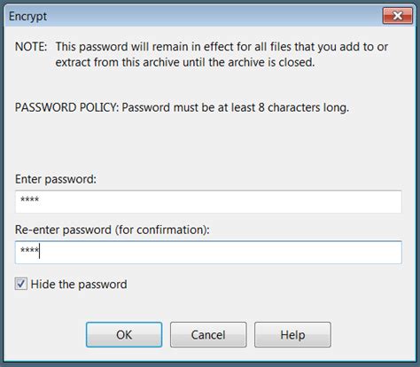 How To Add Password Protection To Winzip File