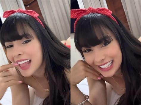 Juliana Bonde Empina De Fio Dental Vermelho E Faz Clima Esquentar Na