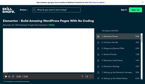 5 best elementor courses classes and tutorials online