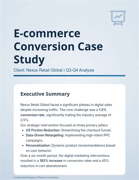 Ecommerce Case Study Template Nextdocs