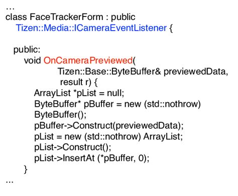Example For Event Handler Download Scientific Diagram