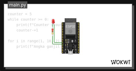 Tugas5while For Wokwi Esp32 Stm32 Arduino Simulator